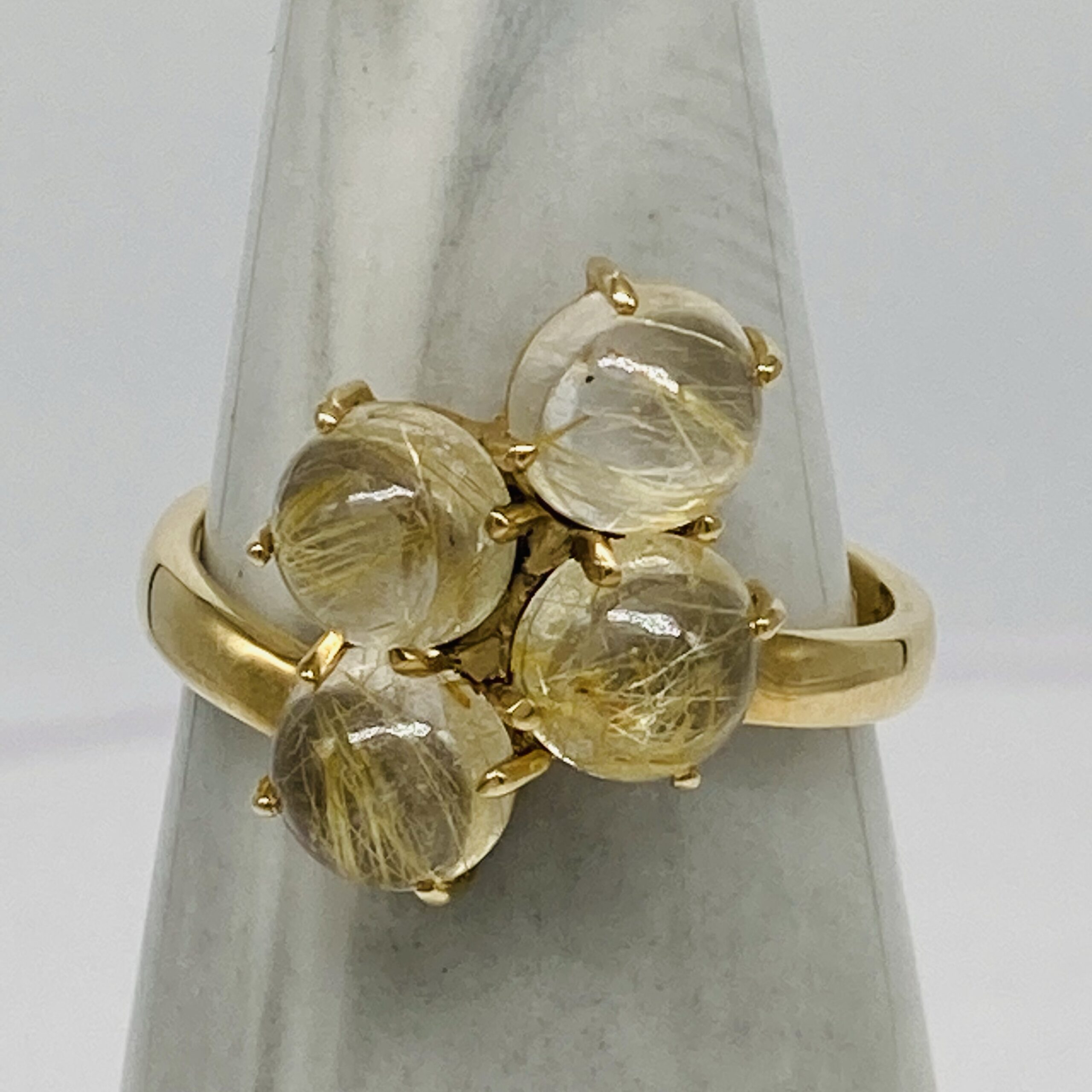 Rutilated Quarts Ring - Jewelers Loupe St George, Utah